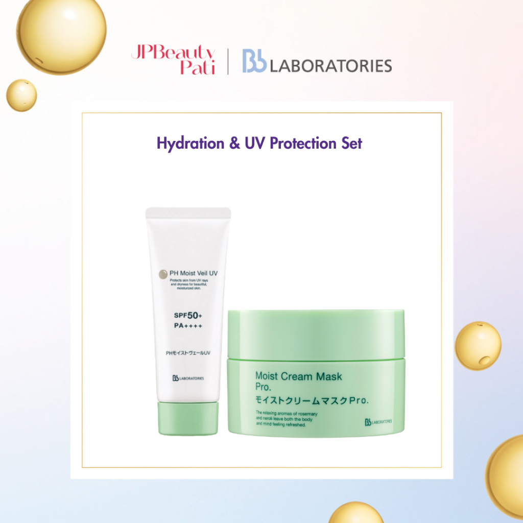 Bb LABORATORIES Hydration & UV Protection Set (PH Moist Veil UV 65g ...