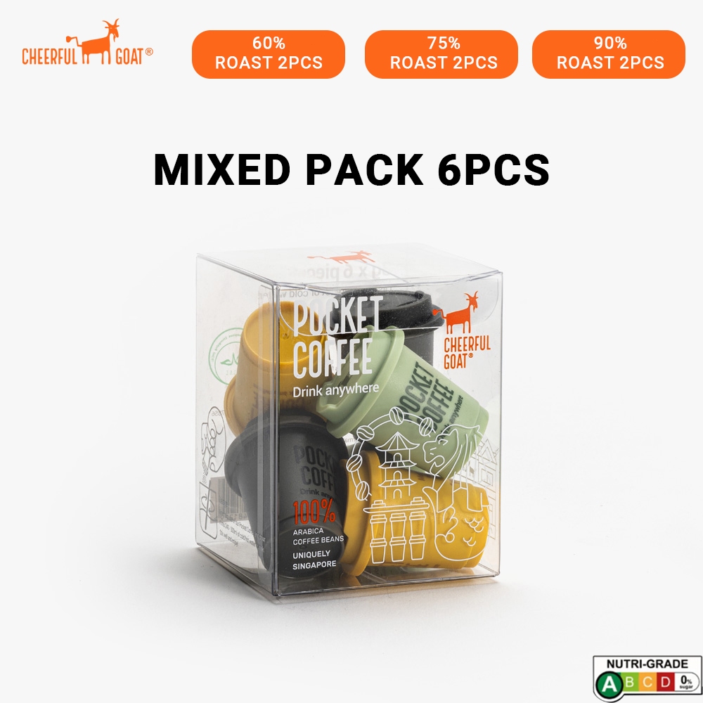 【Taster Pack】 Cheerful Goat Pocket Coffee Specialty Coffee Instant Cold ...
