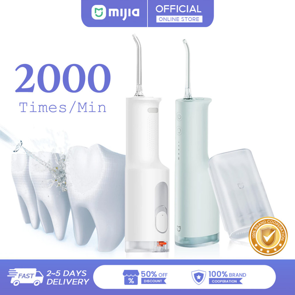 Xiaomi Mijia F300 Electric Oral Irrigator Mini Water Dental Floss Oral ...