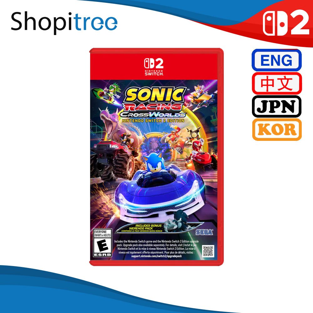 Nintendo Switch 2 Sonic Racing: CrossWorlds - Nintendo Switch 2 Edition ...