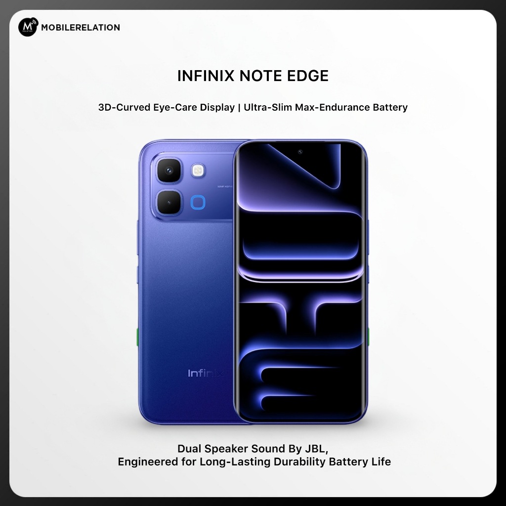 INFINIX Note Edge 5G 16GB(8+8)RAM + 256GB | 3D Curved AMOLED | Warranty ...