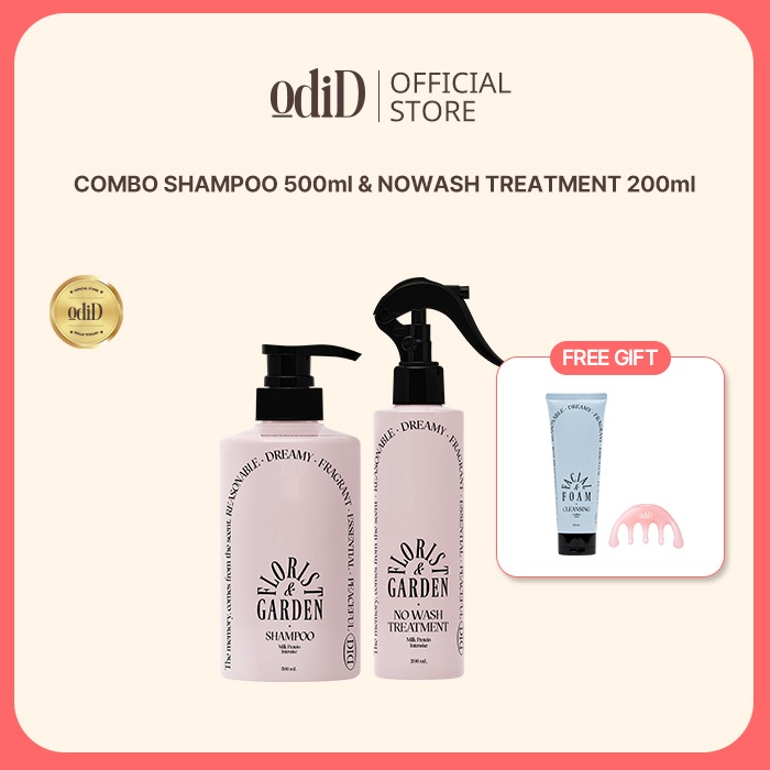 [odiD] Milk Protein Intensive Quick Hair Care Set (Perfume Shampoo ...