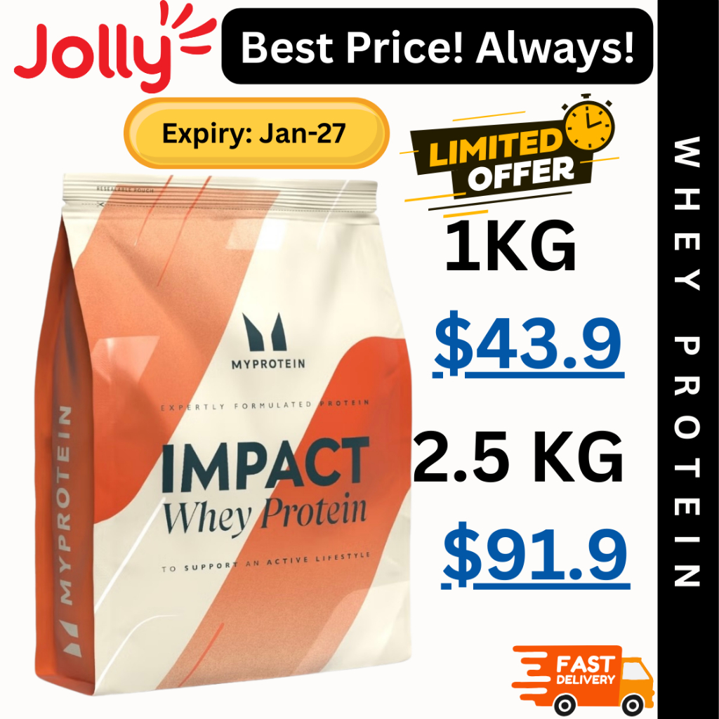 [Lowest Price] Myprotein Impact Whey, Whey Protein Powder for Muscle ...