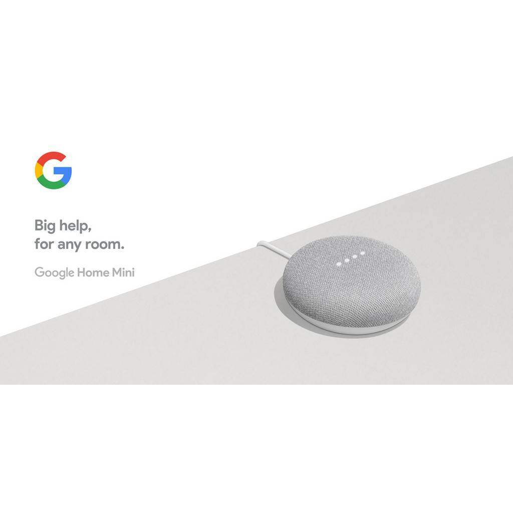 Google Home Mini Smart Speaker With Google Assistant | Shopee Singapore