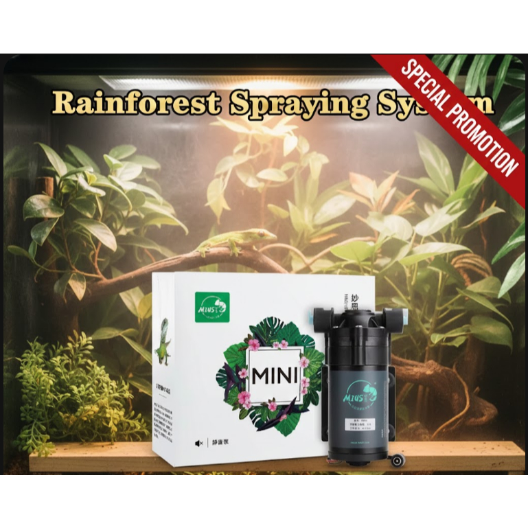 [SG Stock] MIUS Reptile Fogger Silent Pump Smart Rainforest Misting ...