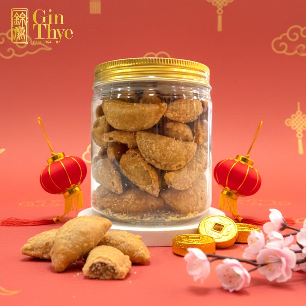 [INDICATE DELIVERY DATE] [Gin Thye] Crispy Peanut Puffs Kok Zai Bites ...