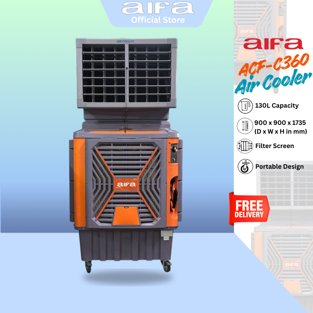 Aifa ACF-C360-1 Industrial Air Cooler, 20,000m³/h airflow, Durable PP ...