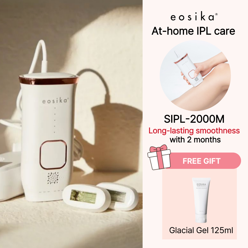eosika IPL Laser Hair Removal Device SIPL-2000M painless results in 3 ...
