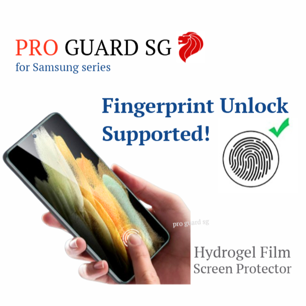 [SG] Screen Protector Film Samsung S25 FE S24 S23 S21 S20 A73 A56 A55 ...
