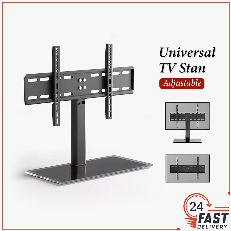 【SG STOCK 】Universal TV Stand with Base for 26"-70" - Adjustable ...