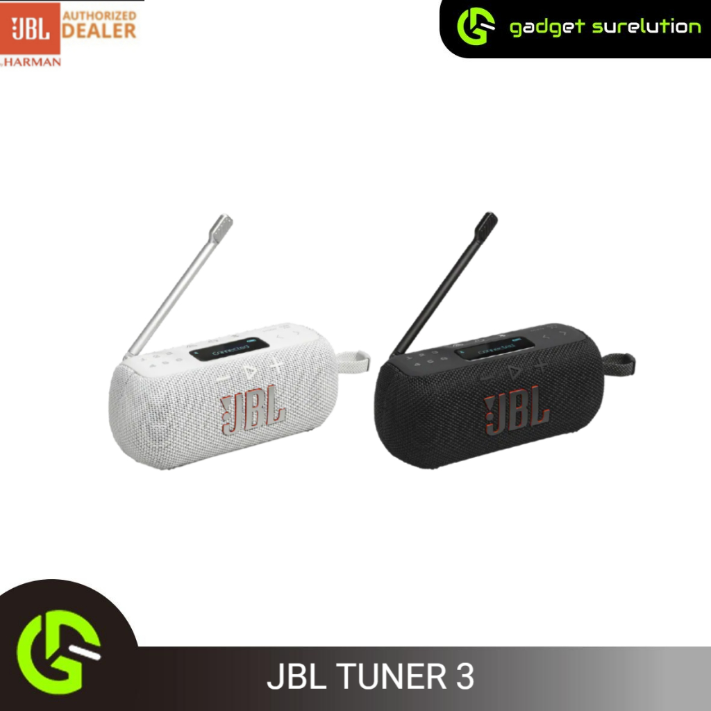 JBL Tuner 3 Portable Radio Bluetooth speaker with DAB/DAB+/FM Function ...