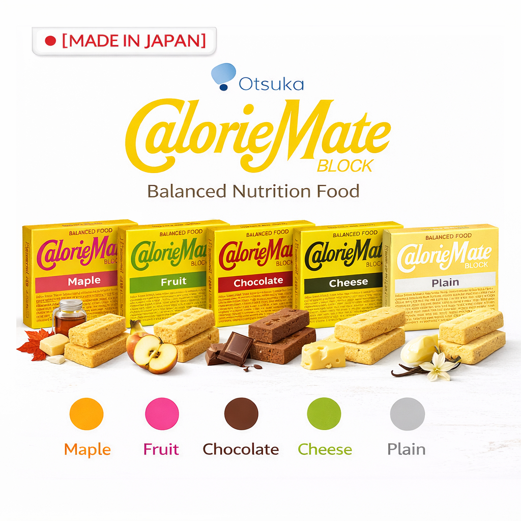 Otsuka Calorie Mate Block Balanced Nutrition Food Assorted Flavors ...