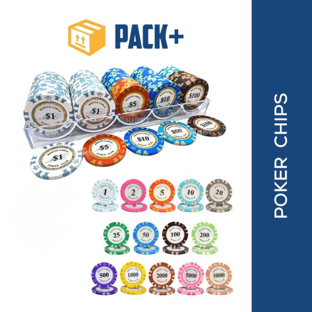 Monte Carlo Poker Chips | Mahjong Chips | Casino Chips | High Quality ...