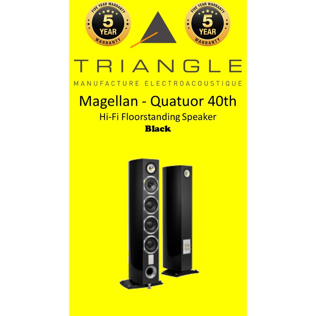 Triangle Magellan - Quatuor 40th Anniversary | Australe Loudspeakers ...