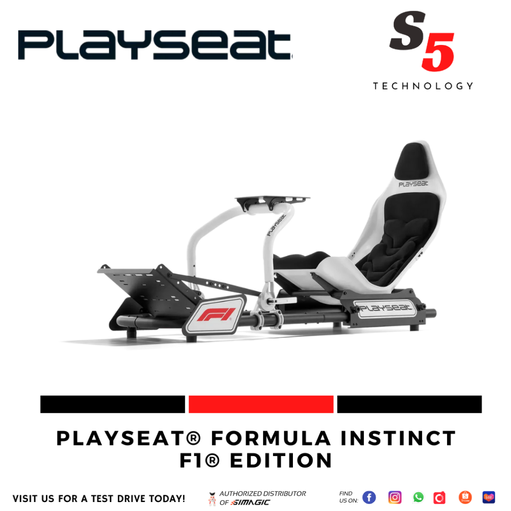 PLAYSEAT FORMULA INSTINCT - F1® Edition / playseat / sim rig / f1 rig ...