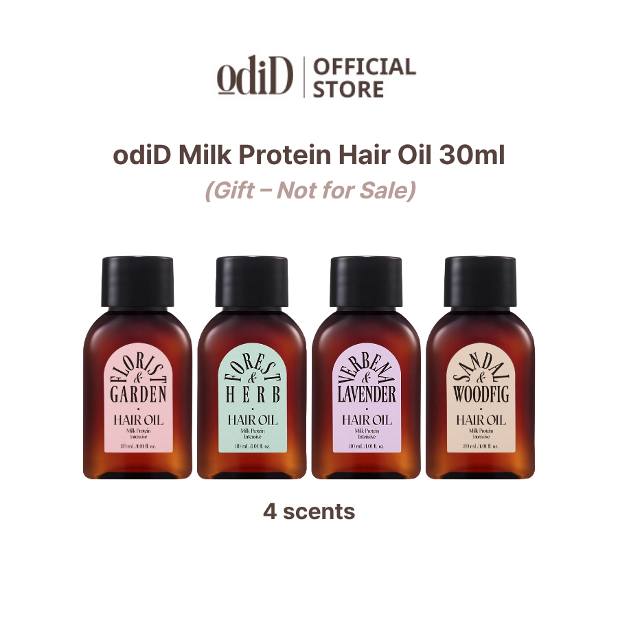odiD Milk Protein Intensive Hair Oil 30ml (Limited Size) | Shopee Singapore