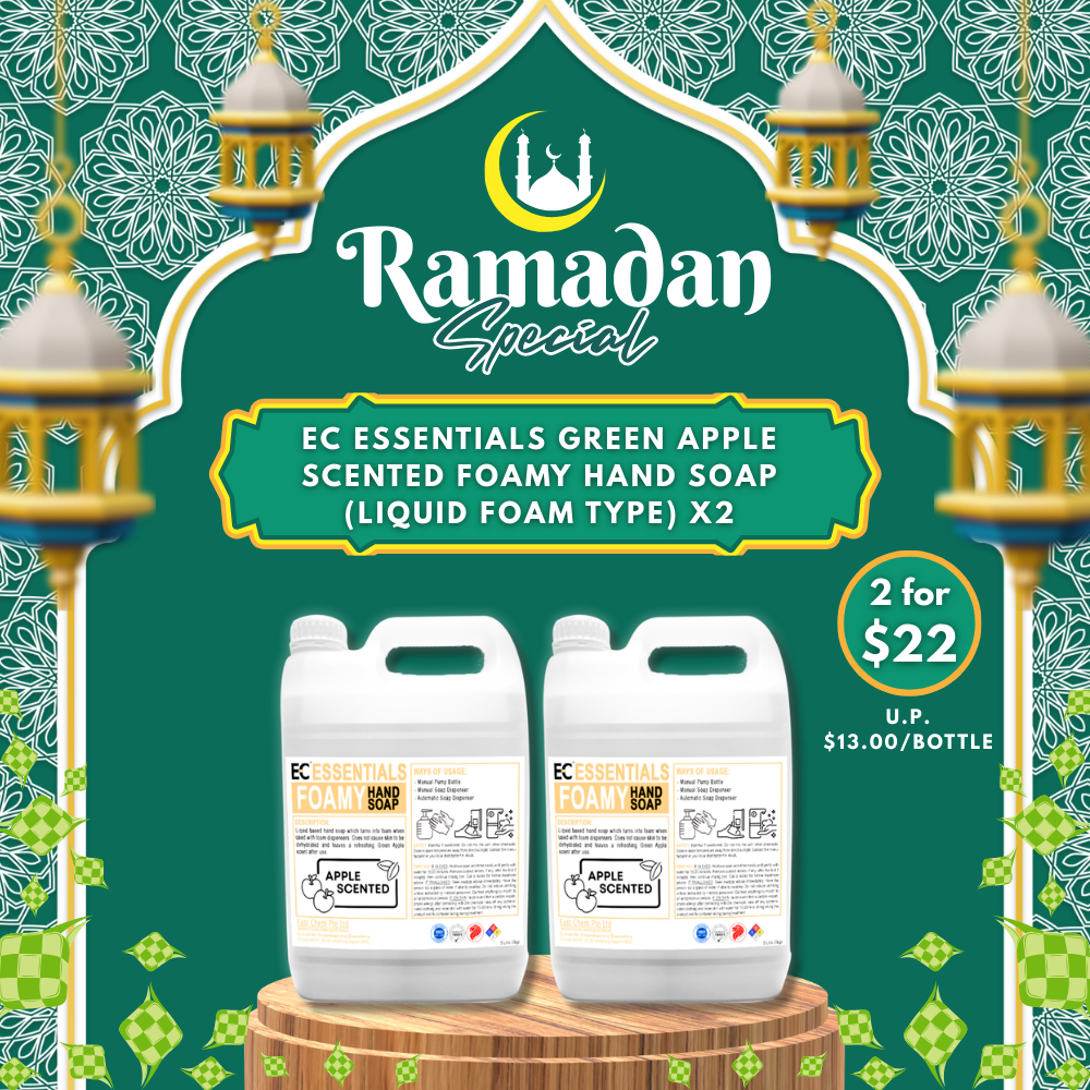 [Ramadan Promo] Foamy Hand Soap (Liquid Foam) Green Apple Scented | 2 ...
