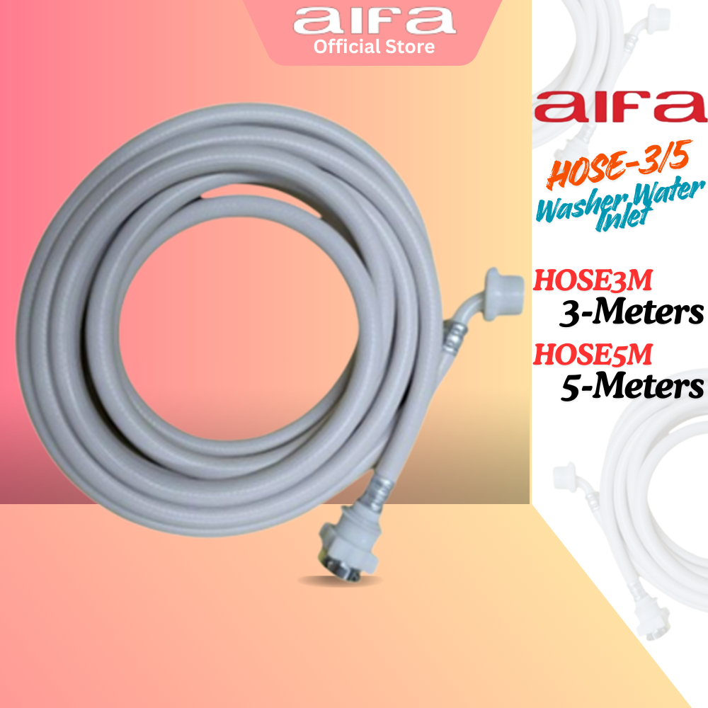 Aifa Washer Water Hose Inlet, Washing Machine Long Pipe Tube Connector ...