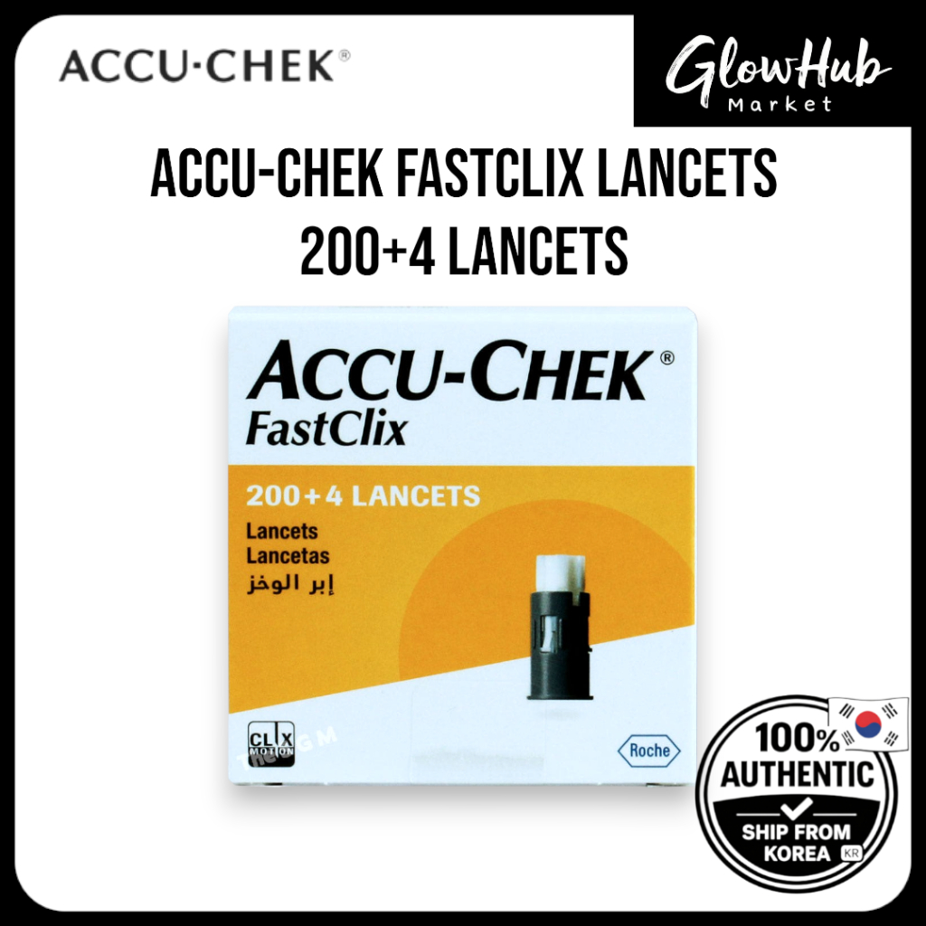 Accu-Chek FastClix Lancets 200pcs (204 Total) | Accu Chek FastClix ...