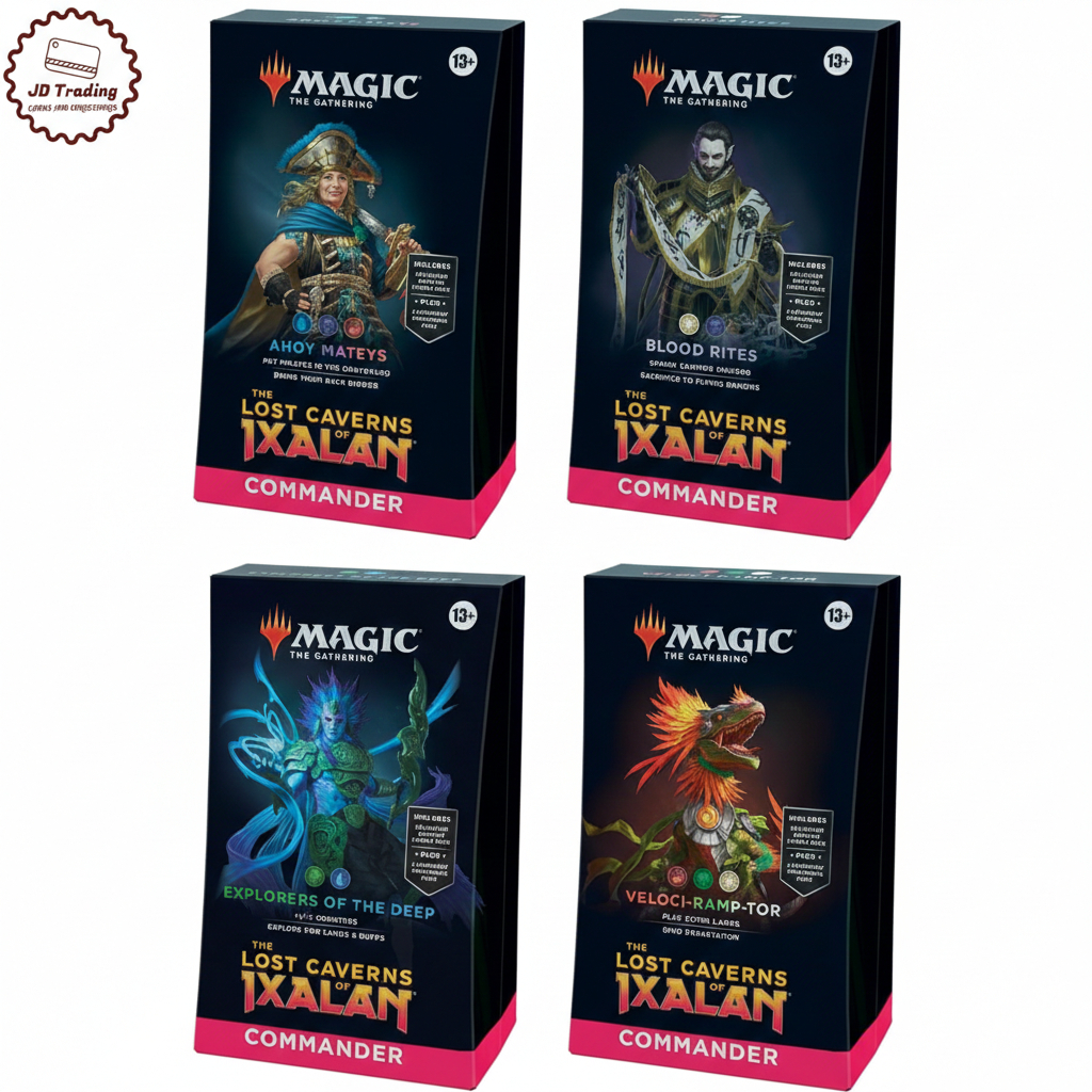 The Lost Caverns of Ixalan Commander Deck MTG LCI | Shopee Singapore