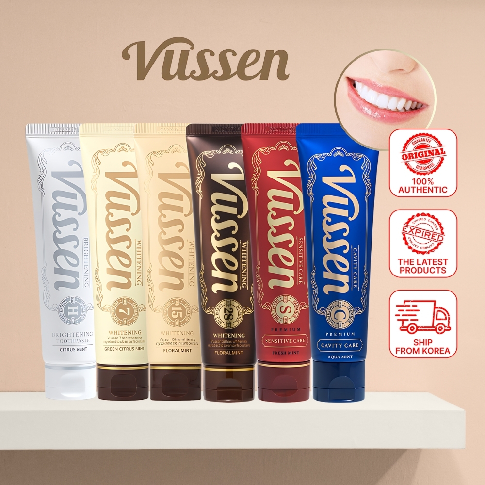 VUSSEN Whitening Toothpaste - Premium Dental Hygiene for Strong Teeth ...