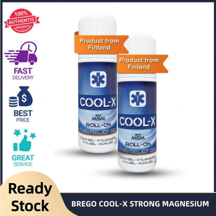 🔥Buy 1 free 1🔥BREGO COOL-X STRONG MAGNESIUM CREAM 75ML | Shopee Singapore