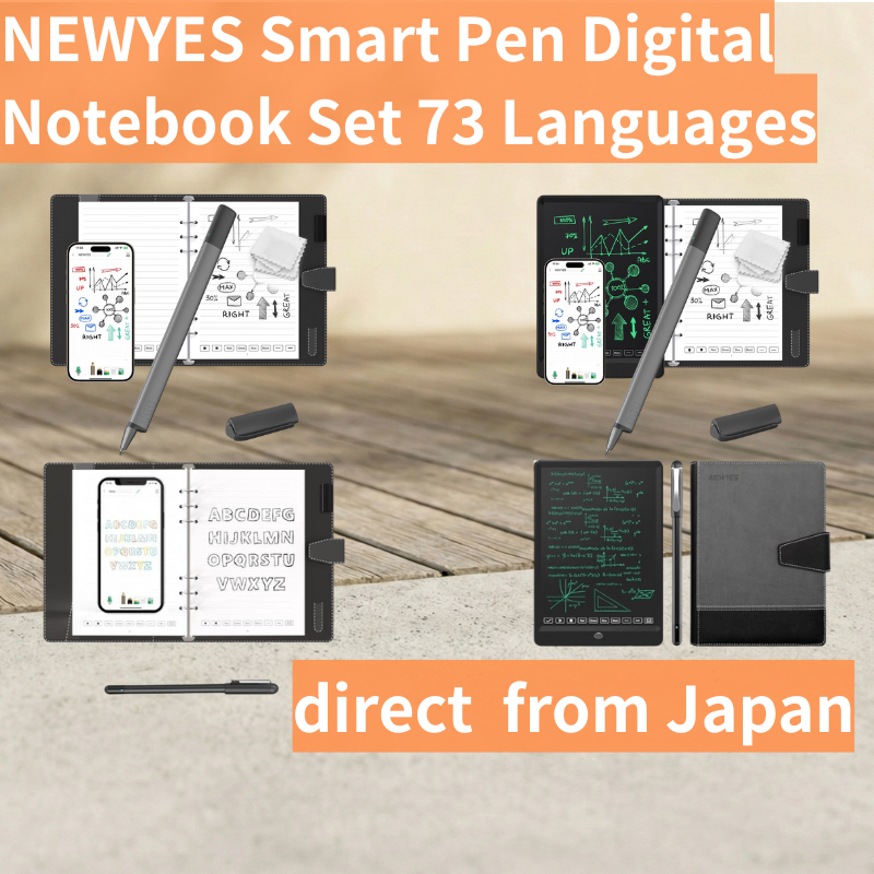 NEWYES Smart Pen Digital Notebook Set 73 Languages OCR Handwriting ...