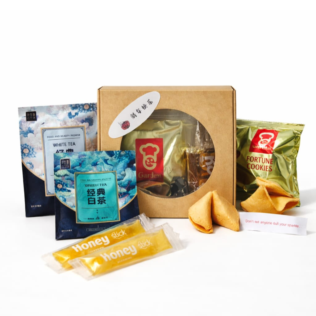 Maven Gift Prosperity Fortune Cookie Box Set | CNY gift Corp gift mini ...