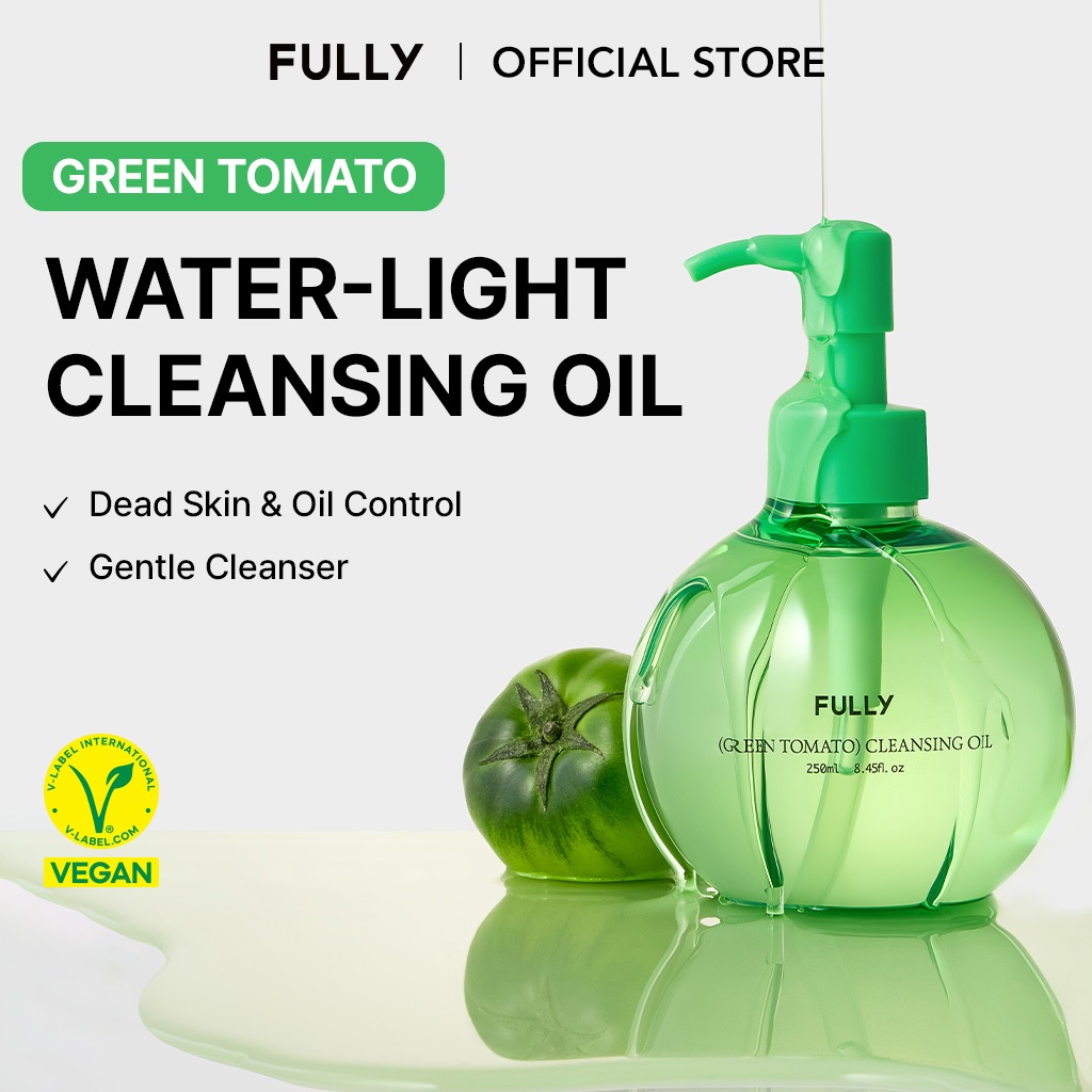 [FULLY Official] Green Tomato Cleansing Oil 250ml | Skin Emulsification ...