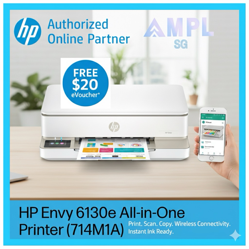 HP Envy 6130e Free $20 eVouchers | Automatic duplex printing, Print ...