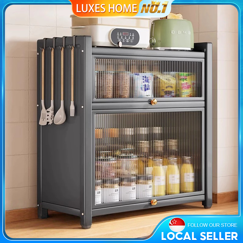 Kitchen Storage Rack Condiments Organizer Kitchen Spice Rack Sauce Rack ...