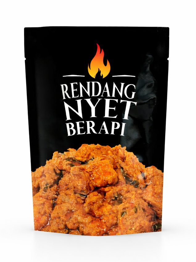 RENDANG NYET BERAPI | DENDENG NYET BERAPI EXTRA PEDAS | SAMBAL NYET ...