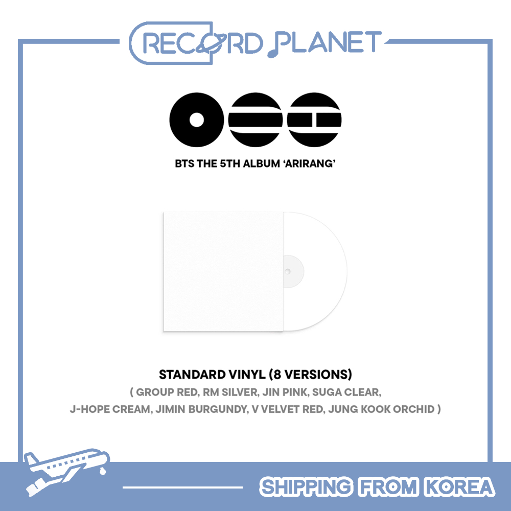 BTS [ ARIRANG ] Standard Vinyl / 5th Full Album | Shopee Singapore