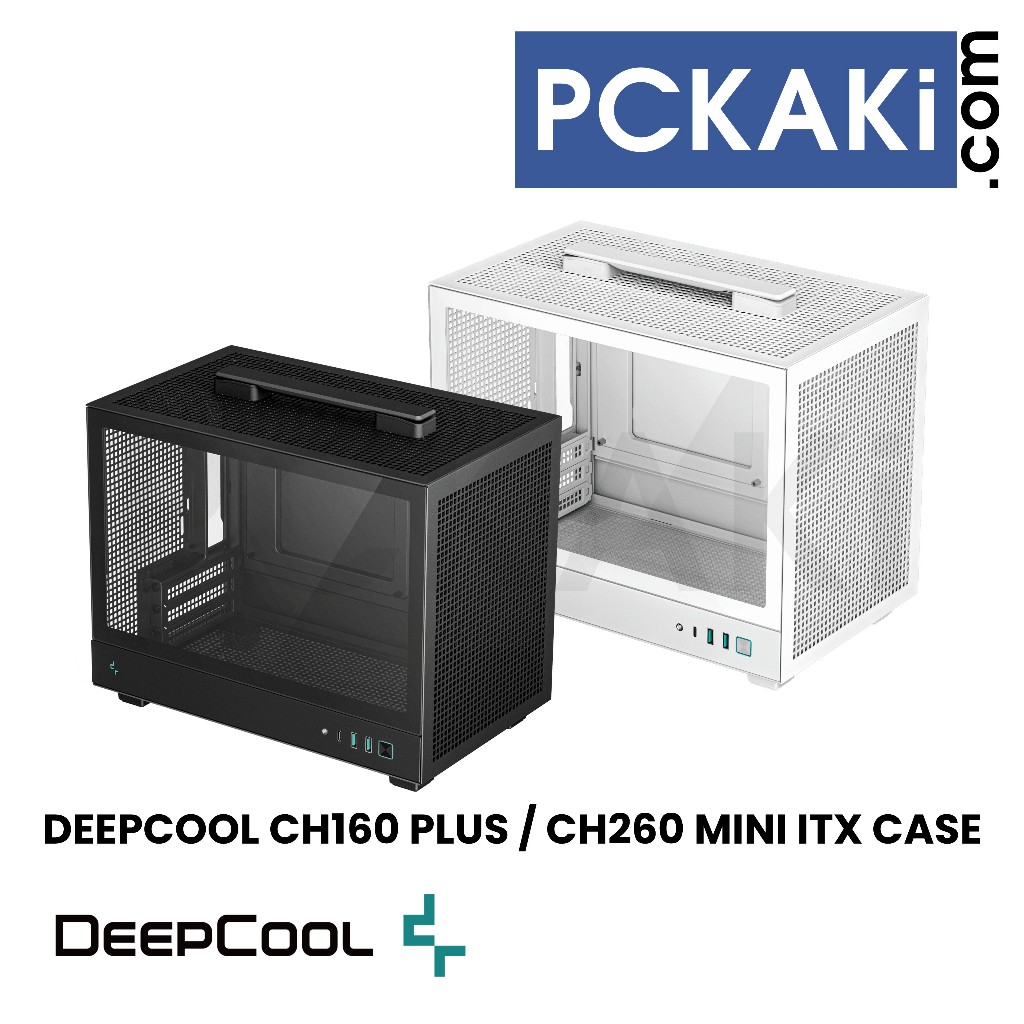 DEEPCOOL CH160 / CH170 / CH260 CH270 PLUS DIGITAL PORTABLE MINI ITX ...
