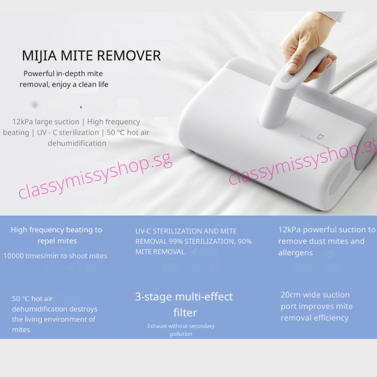 🇸🇬 [NEW] XIAOMI Mijia Mite Remover Pro - Wireless / Wired Dust Mite ...