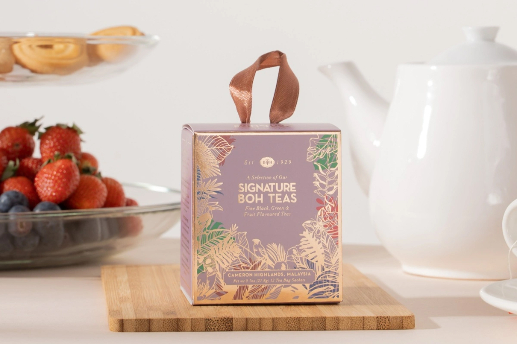 (12 Sachets = 6 Flavor) BOH Signature Tea Seri Songket Garden Gift Set ...