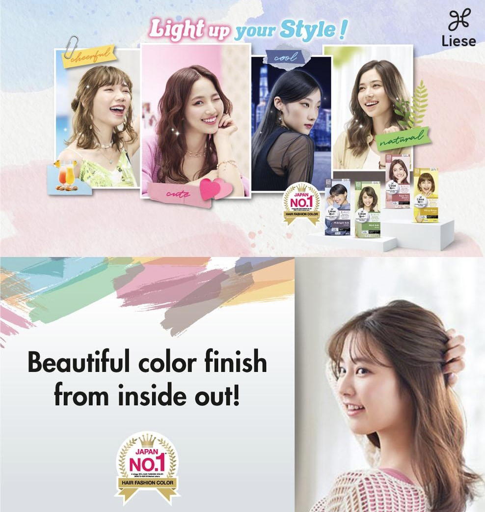 Liese Creamy Bubble Colour Hair Dye - New Packaging (22 Colors ...