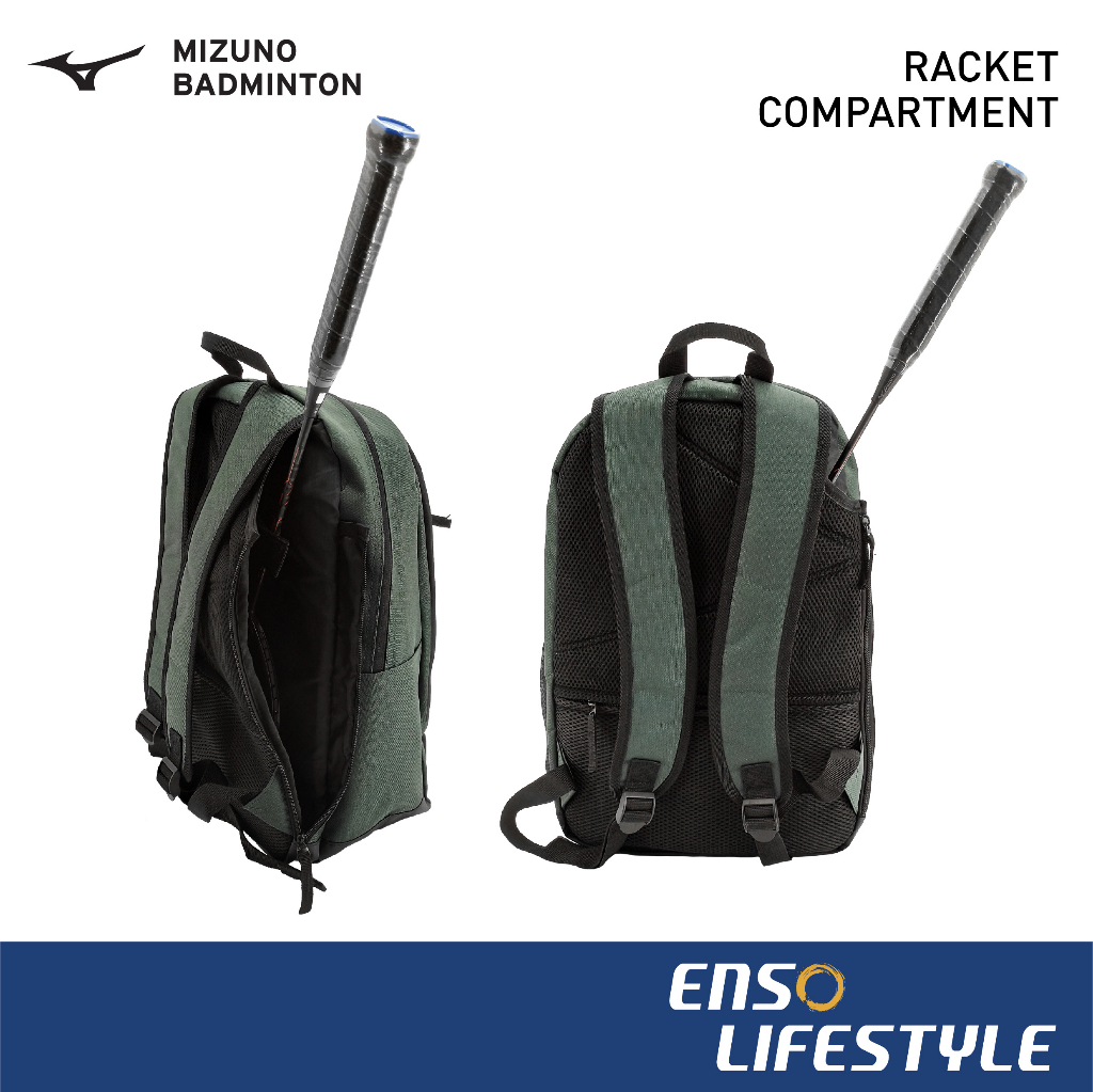 Mizuno Badminton Racket Bag - Club Series Backpack [Enso Lifestyle ...