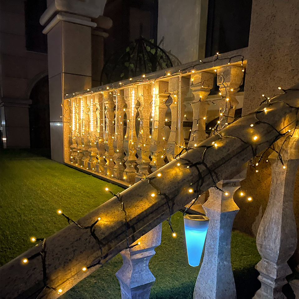 10M LED Fairy Lights 100LED Deepavali Lights Strip 8Modes Led Diwali ...