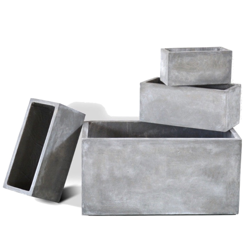 ⭐ RECTANGLE CEMENT POT ⭐ Cement Planter Pot Flowerpot Ceramic Pots ...