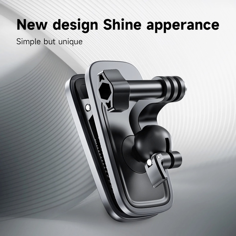 TELESIN 360 Magnetic Backpack Bag Strap Clip Clamp Mount Holder for ...