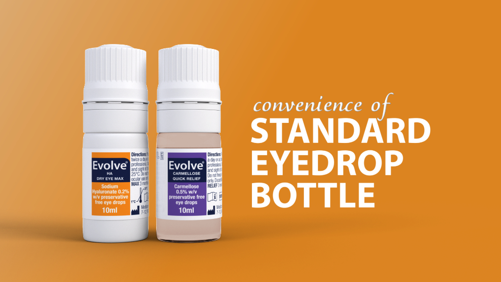 Evolve® Eye Drops Dry Eye Max HA 0.2% Intensive 10ml | Wellchem ...