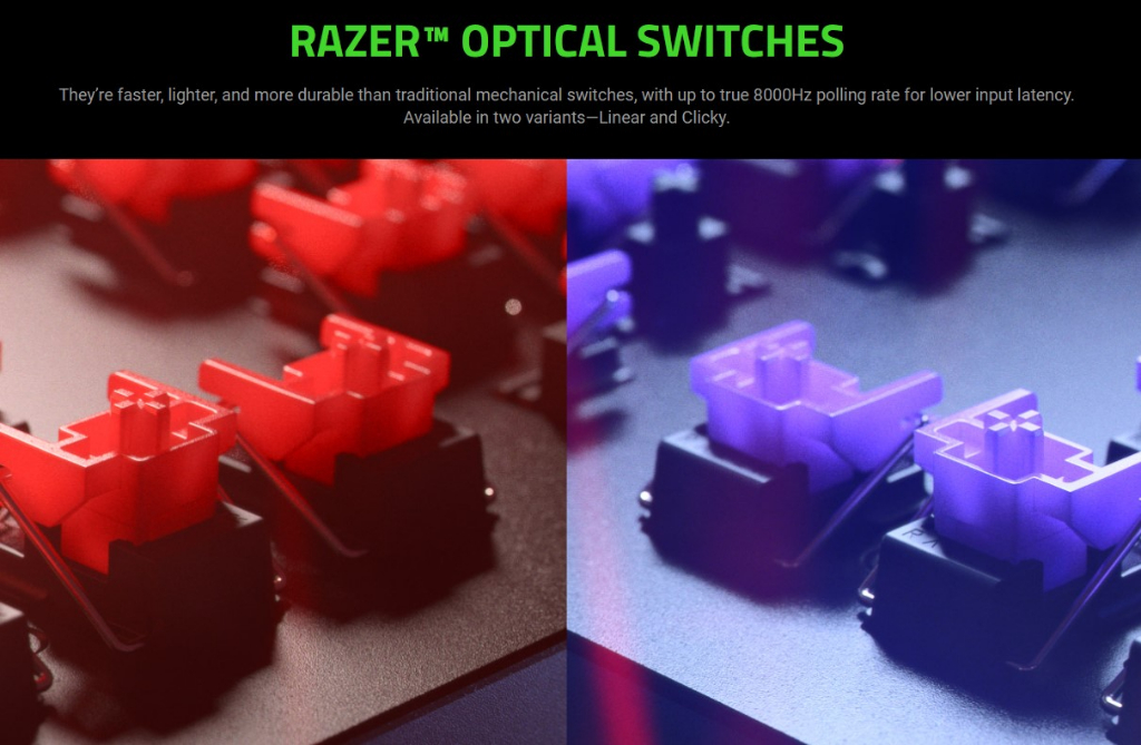 DYNACORE - Razer Huntsman V2 Tenkeyless Linear Optical Red Switch ...