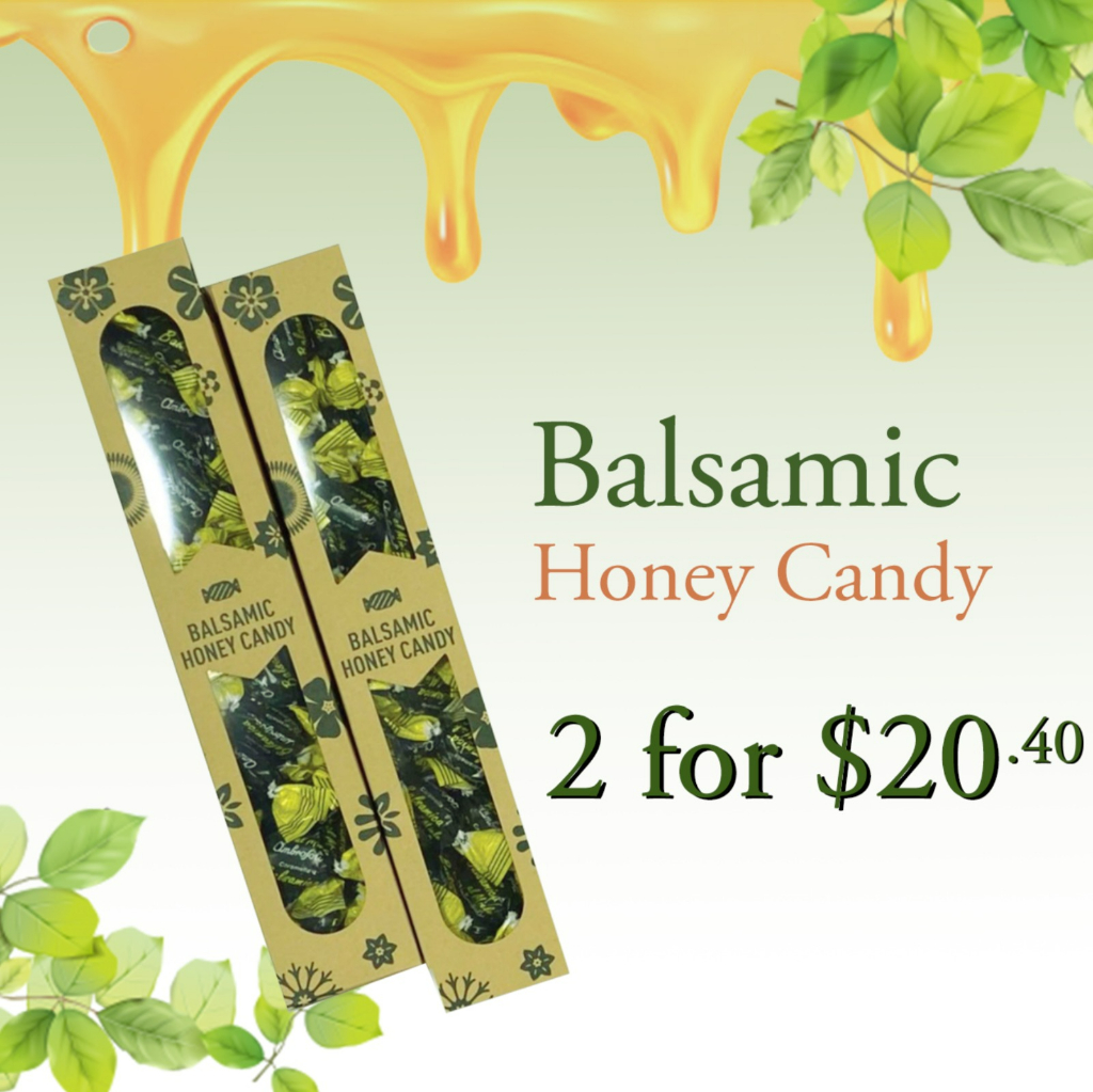 HoneyMill Balsamic Honey Candy 2x250g at $20.40 | Shopee Singapore