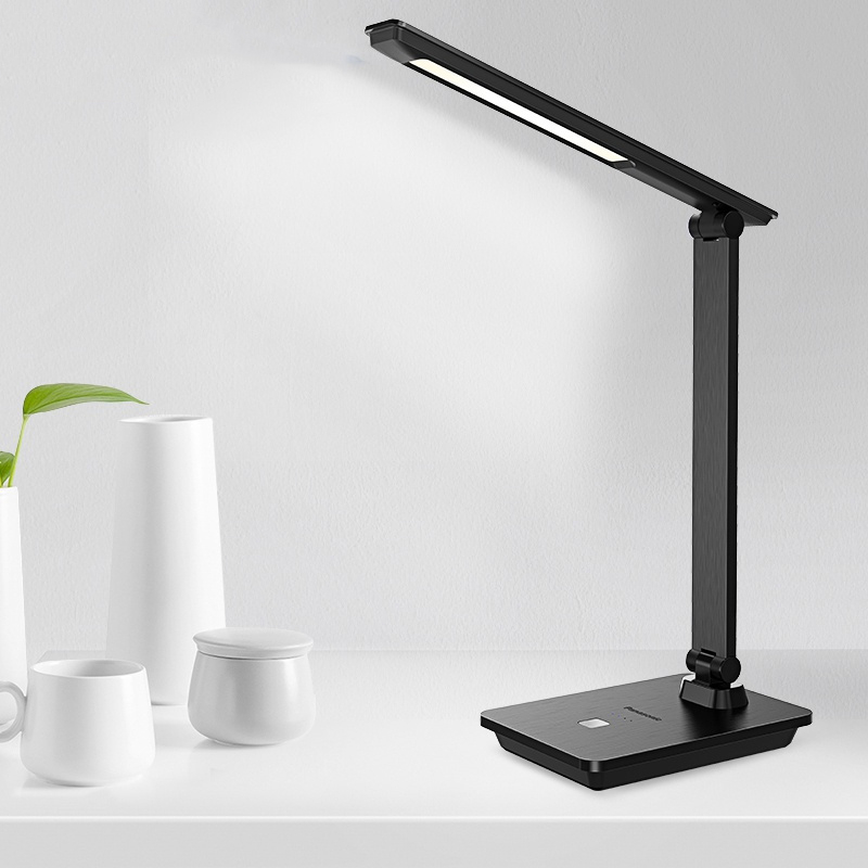 Panasonic HH-LT0628/9L 4000K LED Rechargeable Desk Lamp USB Charging ...