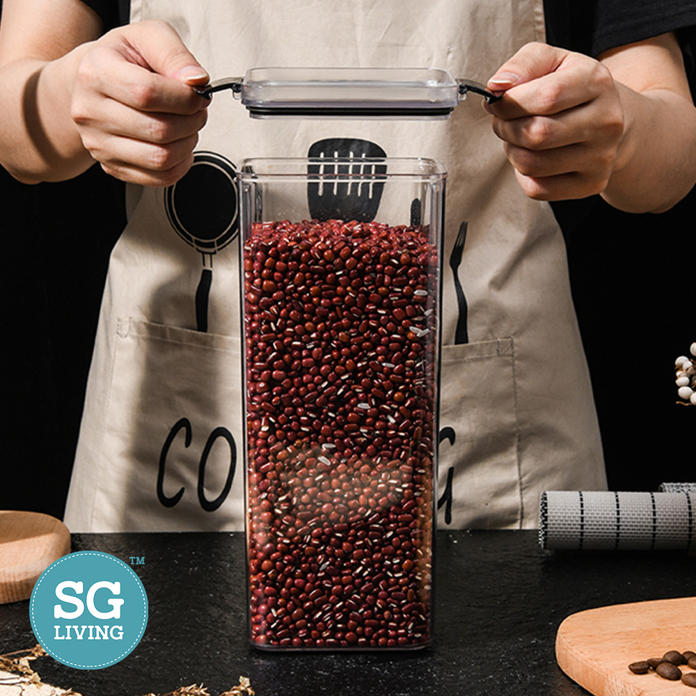 (SG Ready Stock) Stackable Airtight Food Container (Locking Clips ...