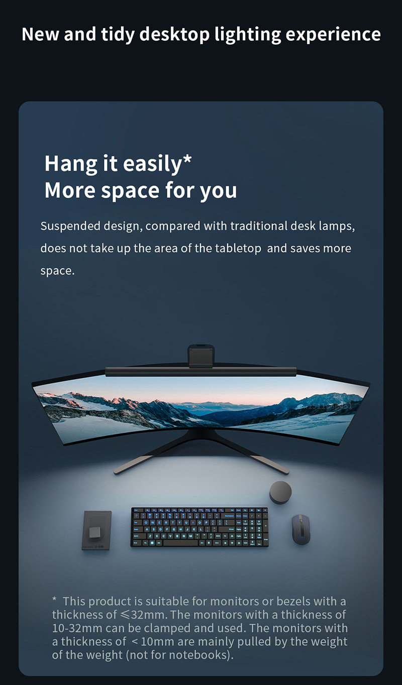 Xiaomi Mijia Smart Computer Monitor Light Bar 1S CN MJGJD02YL | Shopee ...