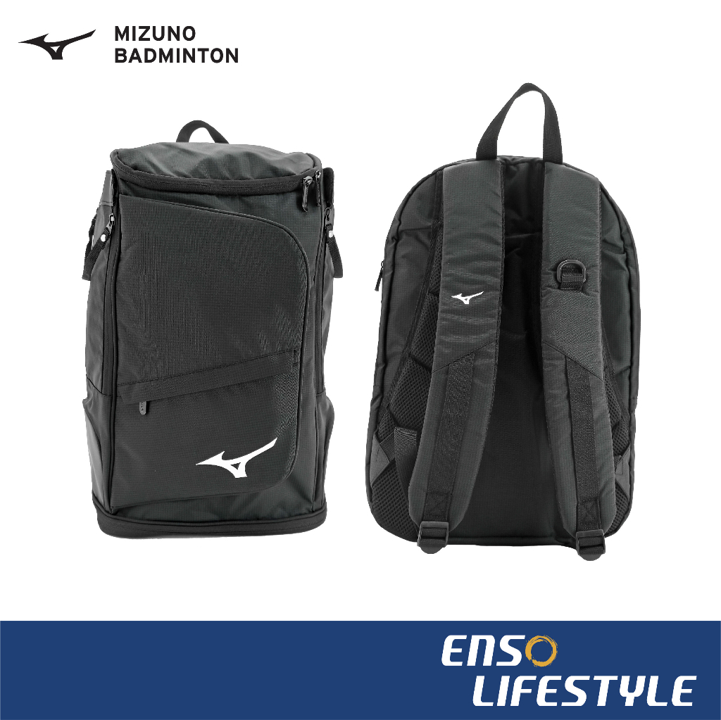 Mizuno Badminton Racket Bag - Club Series Lightweight Backpack [Enso ...