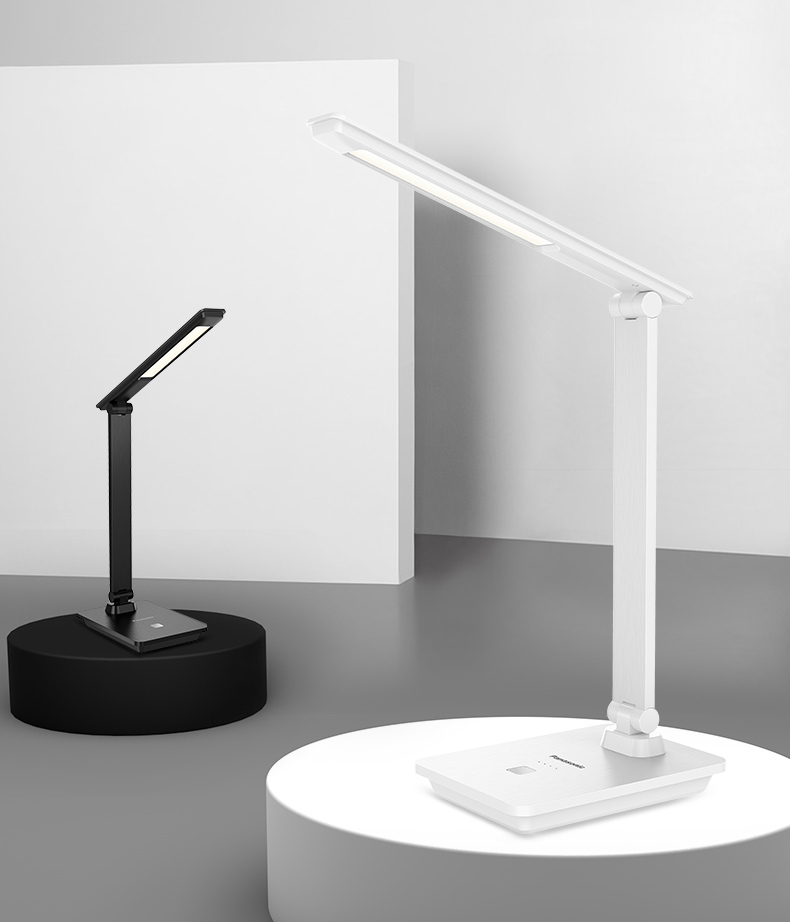 Panasonic HH-LT0628/9L 4000K LED Rechargeable Desk Lamp USB Charging ...