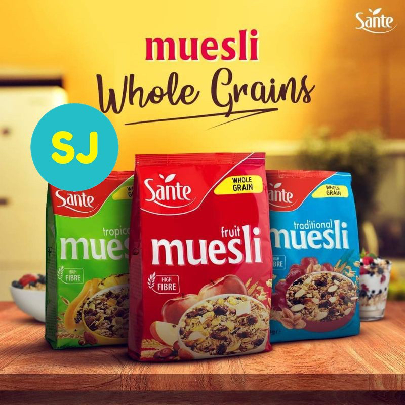 [Bundle of 2 ]Sante Tropical Muesli / Traditional Muesli 350g🔥SG READY ...